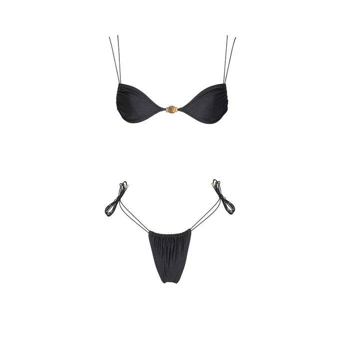 Shimmer Heat Bikini Set: Micro Swimsuits – FashionVista